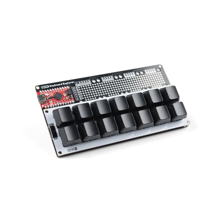 Qwiic Keyboard Explorer | Buy in Australia | SPX-16184 | Sparkfun ...