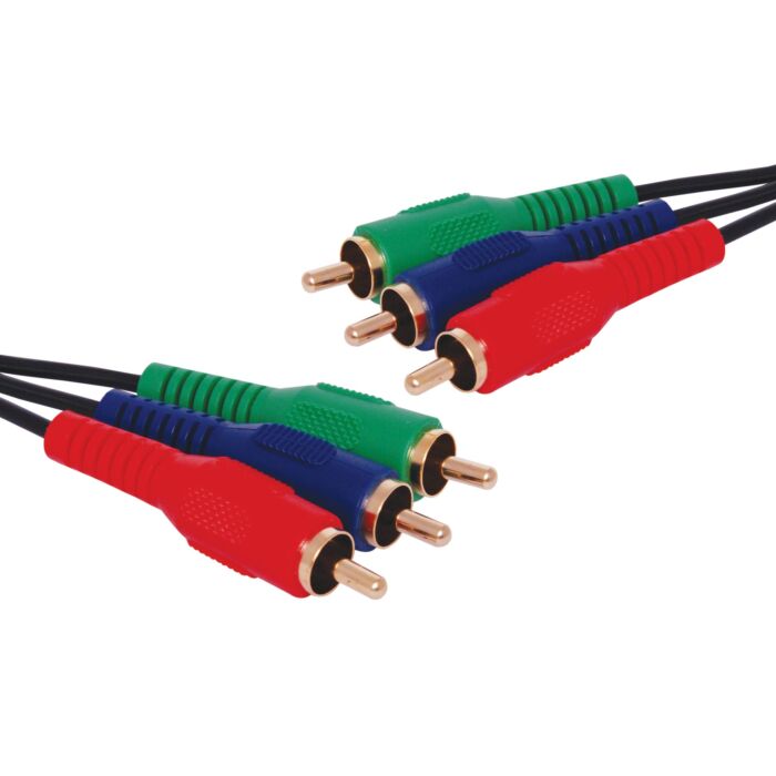 5m 3 RCA to 3 RCA Component Lead | Buy in Australia | AP6250 | Core ...