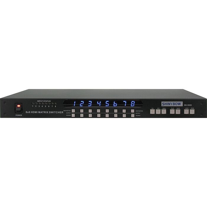 8 In To 8 Out HDMI Matrix Switcher | Buy in Australia | AA3530 | Core ...