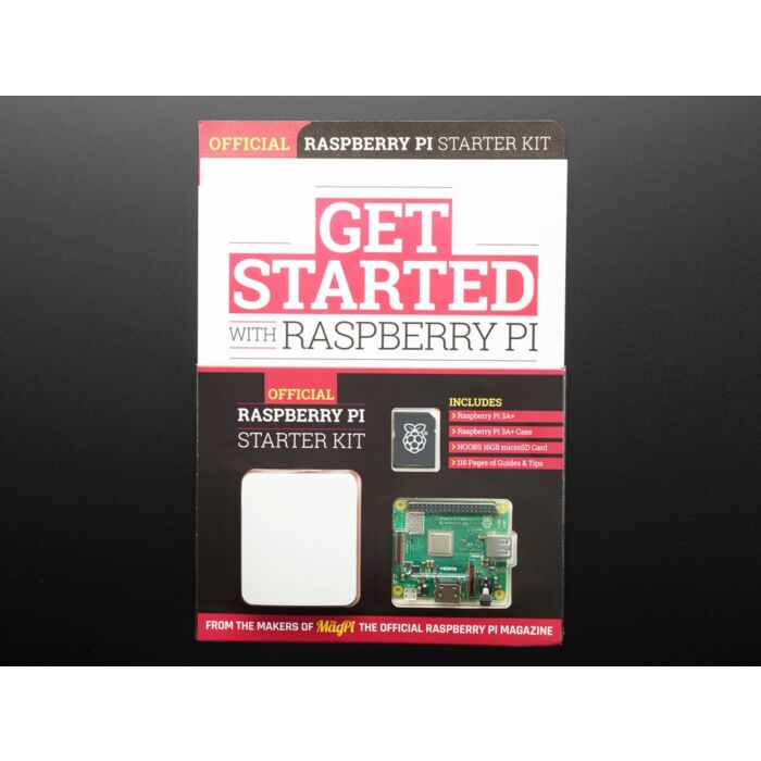 Getting Started with Raspberry Pi 3 A+ Book Bundle - Includes Pi, Case ...