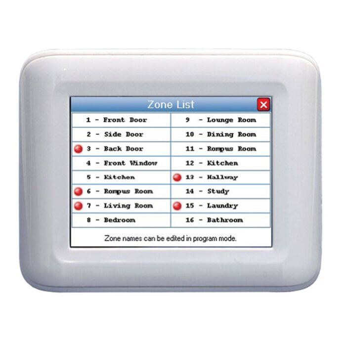 Nexus 8 Alarm Panel