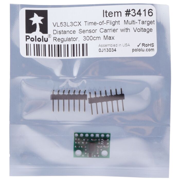 IoT Ranging Module VL53L3CX Laser Ranging Module - 3M ToF Distance ...