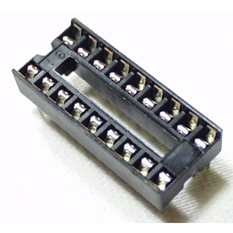 DIP Sockets Solder Tail - 18-Pin 0.3" | Buy in Australia | PRT-07940 ...