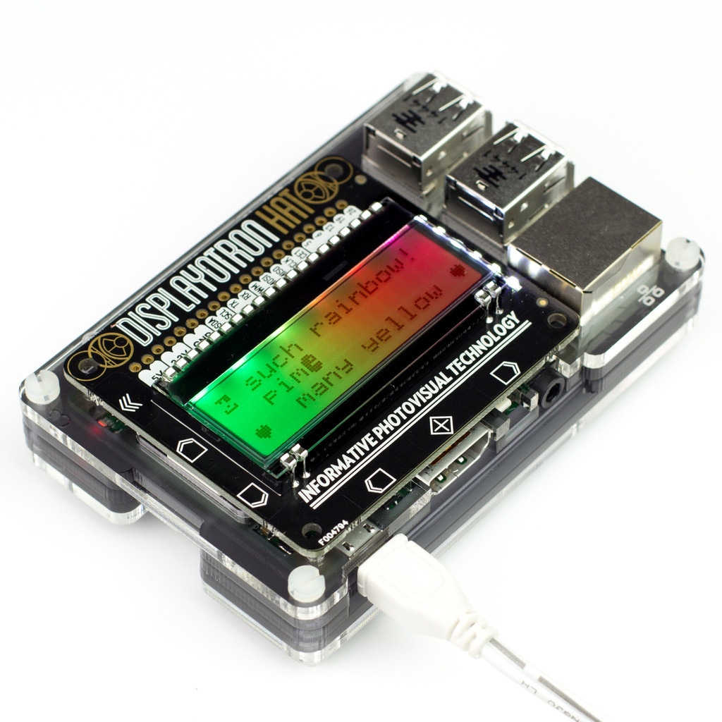 Pimoroni Display-O-Tron HAT | Buy in Australia | CE00310 | PIM113 ...