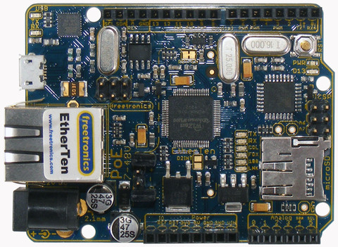 EtherTen (100% Arduino compatible with onboard Ethernet) | Buy in ...