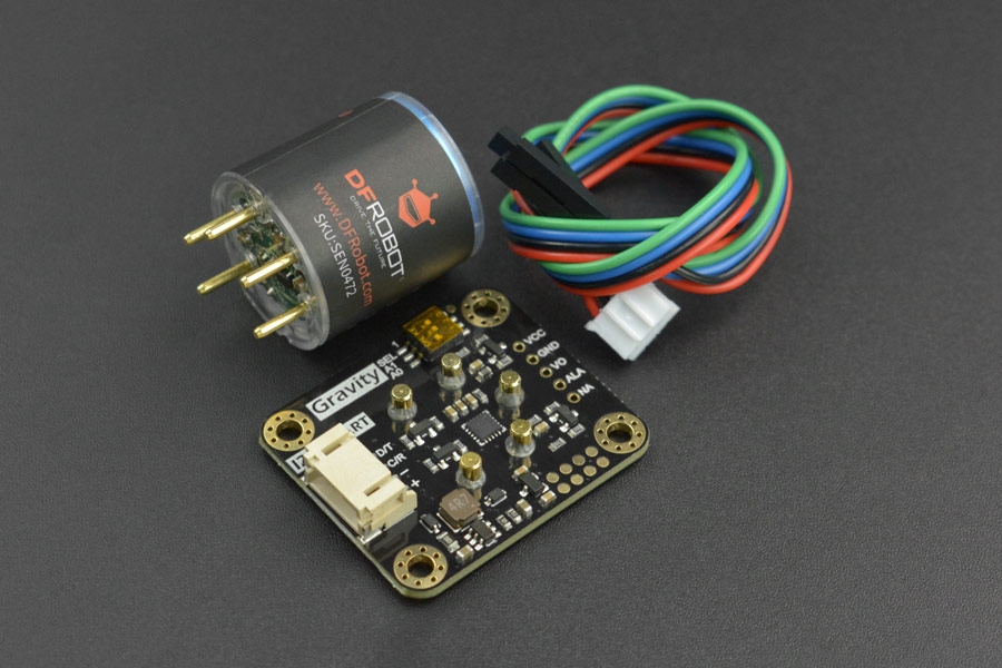 Gravity: O3 Sensor (Calibrated) - I2C & UART | Buy in Australia ...