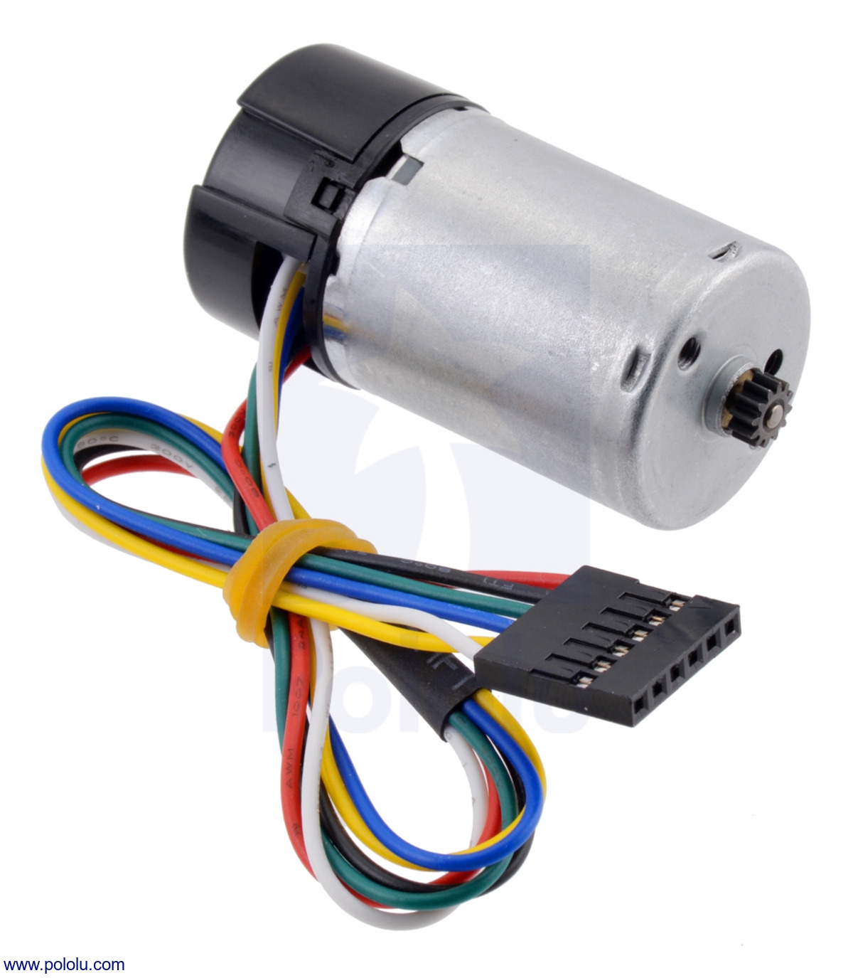 LP 12V Motor with 48 CPR Encoder for 25D mm Metal Gearmotors (No ...
