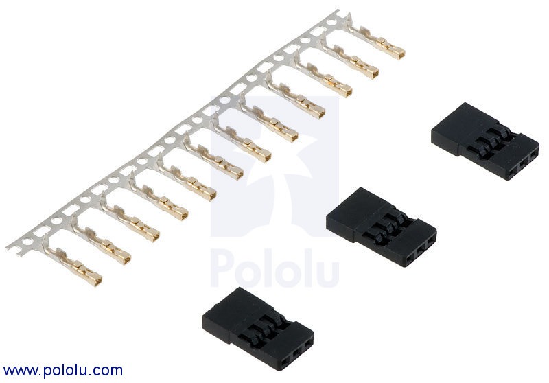 JR Connector Pack, Female | Buy in Australia | POLOLU-1924 | Pololu ...