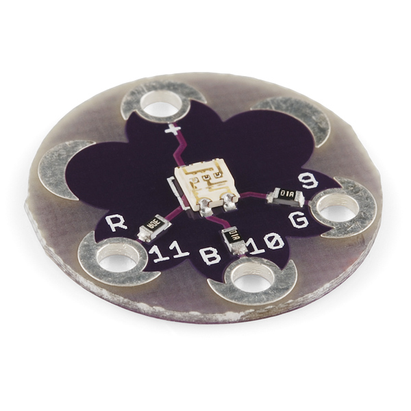 LilyPad Tri-Color LED | Buy in Australia | DEV-08467 | Sparkfun | Core ...