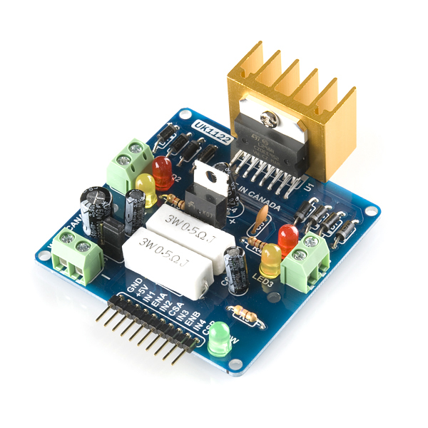 Motor Driver 2A Dual L298 H-Bridge | Buy in Australia | ROB-09670 ...