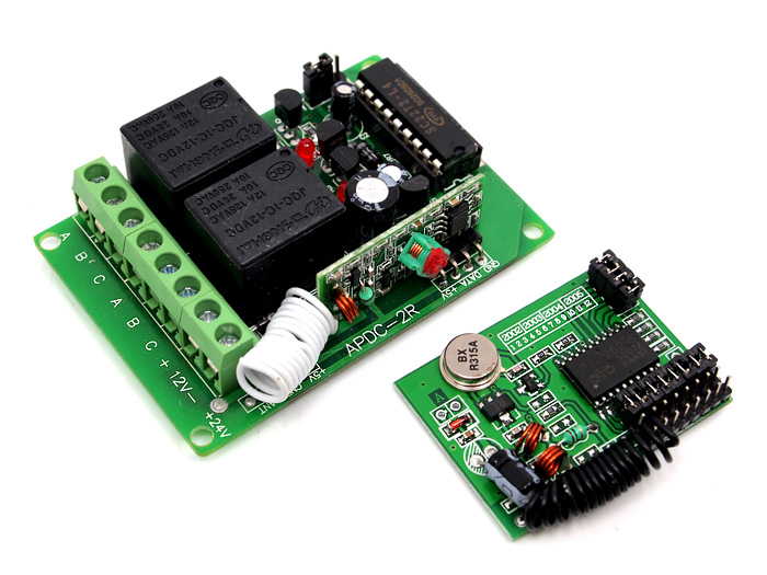 315Mhz remote relay switch kits - 2 channels (Seeed Studio) | Buy in ...