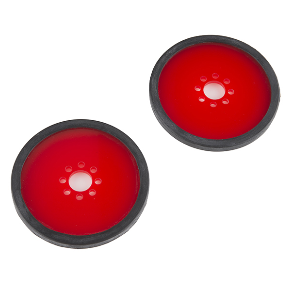 Precision Disc Wheel - 3" (Red) | Buy in Australia | ROB-12382 ...