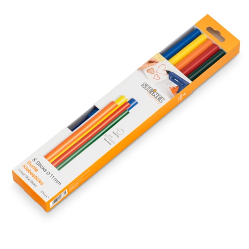 Steinel Glue Sticks Assorted Colours 11mm Pk 8 | Buy in Australia ...