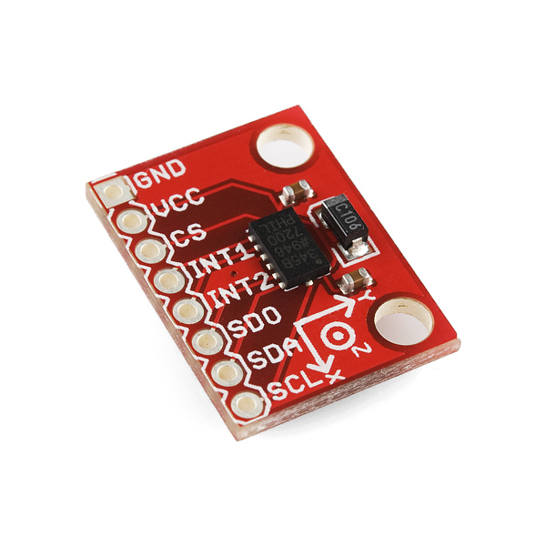 Triple Axis Accelerometer Breakout - ADXL345 | Buy in Australia | SEN ...