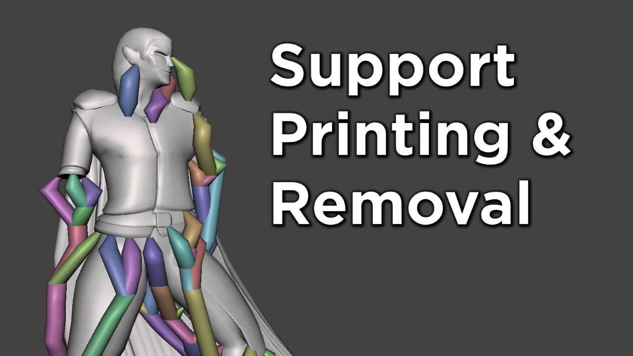 Support Material: Printing and Removal - Tutorial Australia