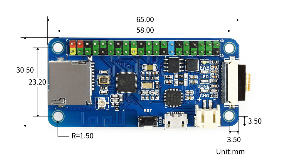 ESP32 One, mini Development Board with WiFi / Bluetooth, Camera ...