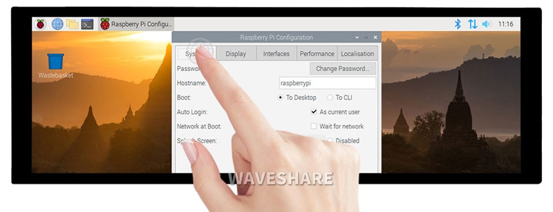 Waveshare 7.9inch Capacitive Touch Screen LCD, 400×1280 | Buy in ...