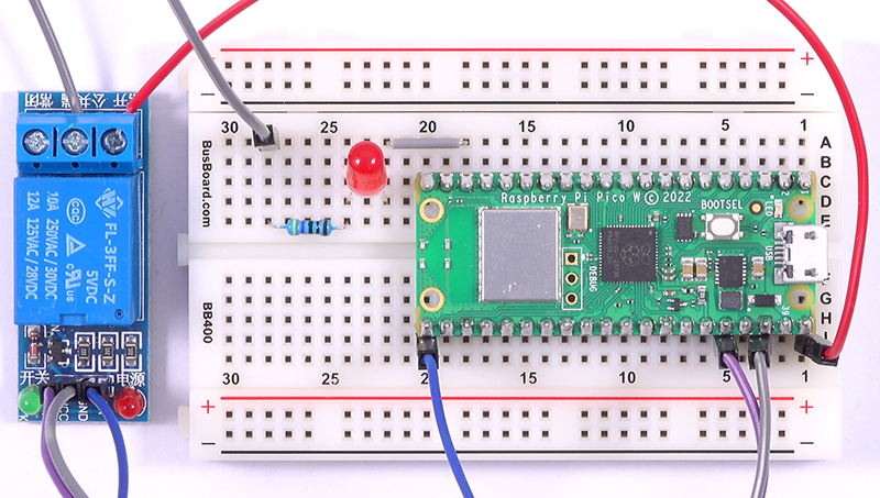 Getting Started With Relays | Examples with Raspberry Pi Pico - Tutorial Australia